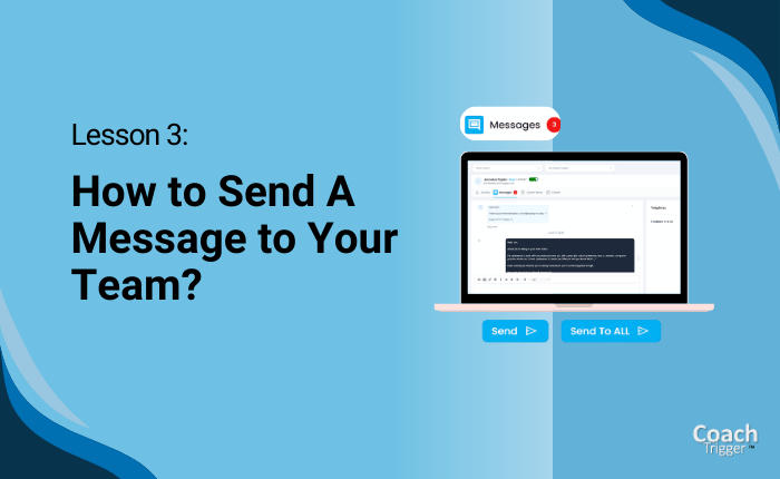 How to Send A Message to Your Team? - CoachTrigger