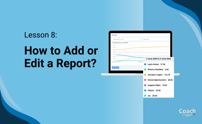 How does the Report tab work? - CoachTrigger